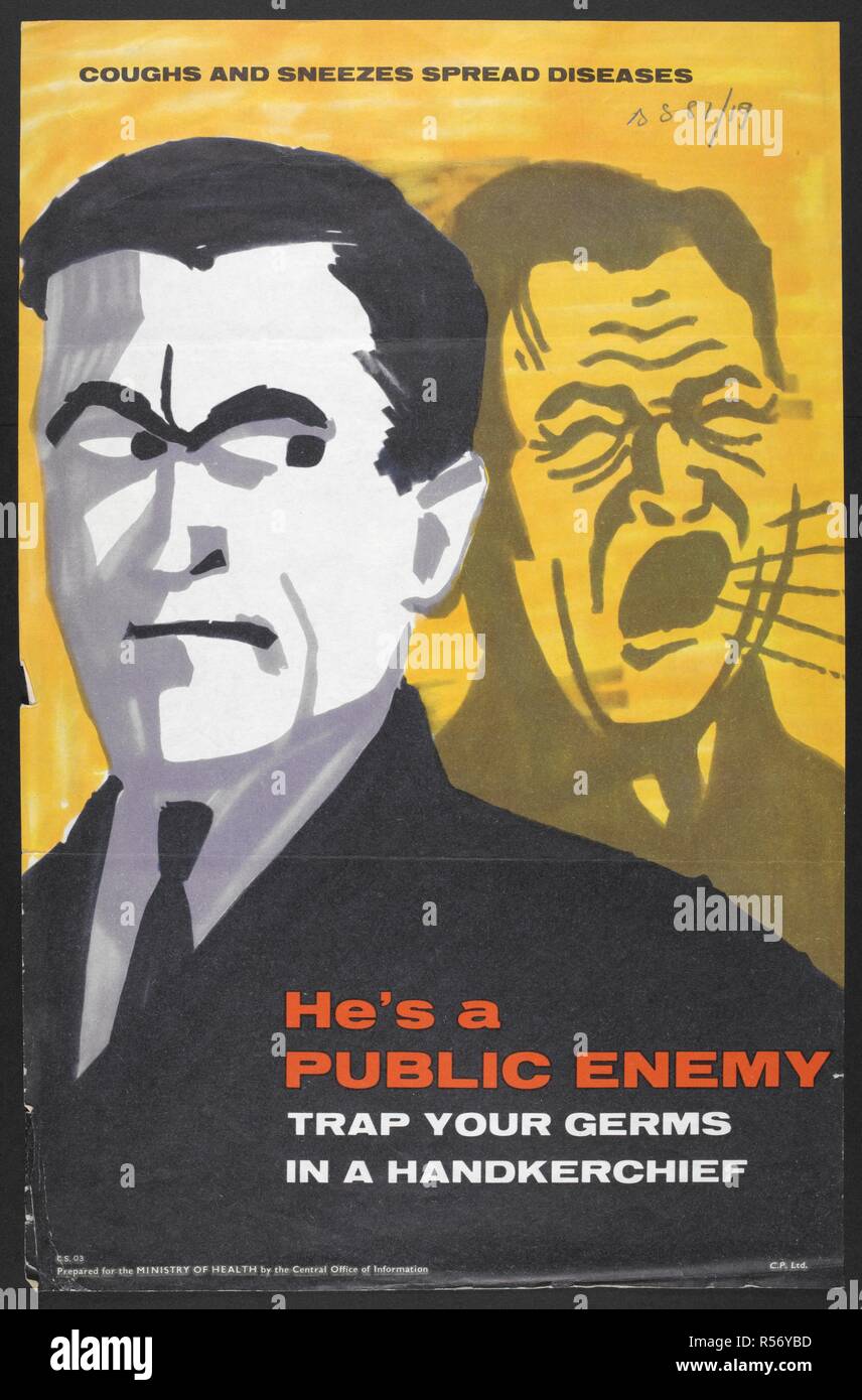 1940s health posters hi-res stock photography and images - Alamy