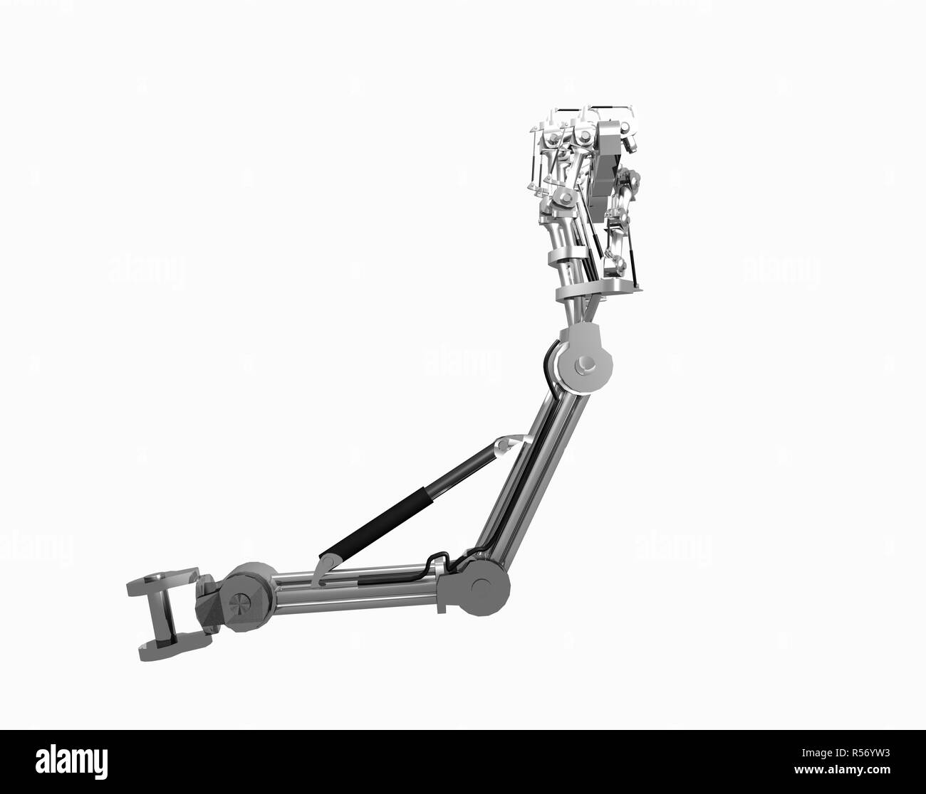 robotic arm released Stock Photo - Alamy