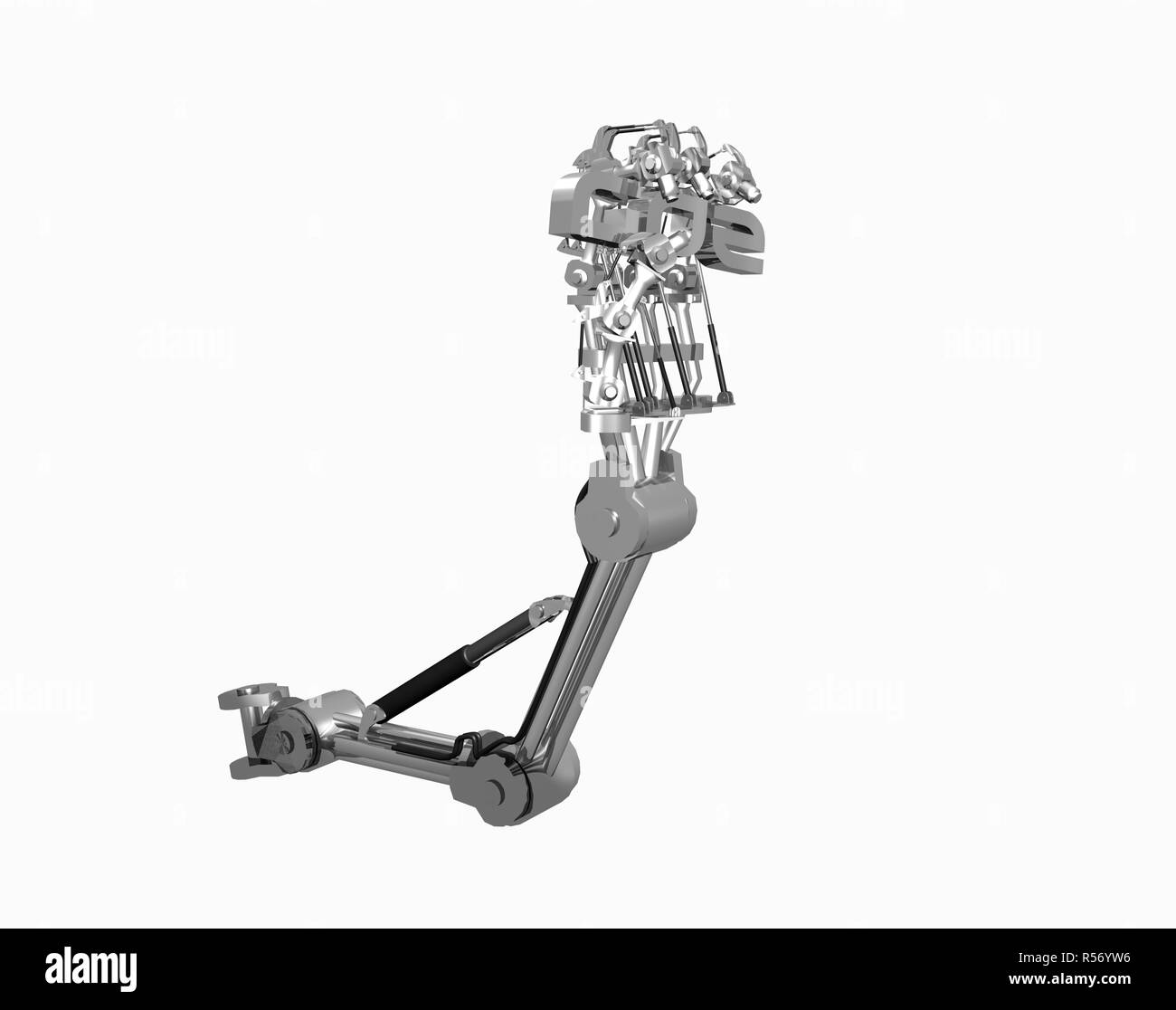 robotic arm released Stock Photo - Alamy