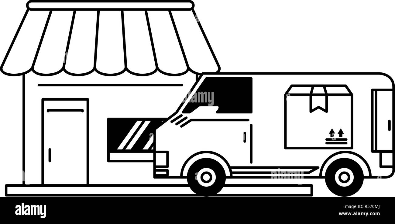 Logistics Solution Black and White Stock Photos & Images - Alamy