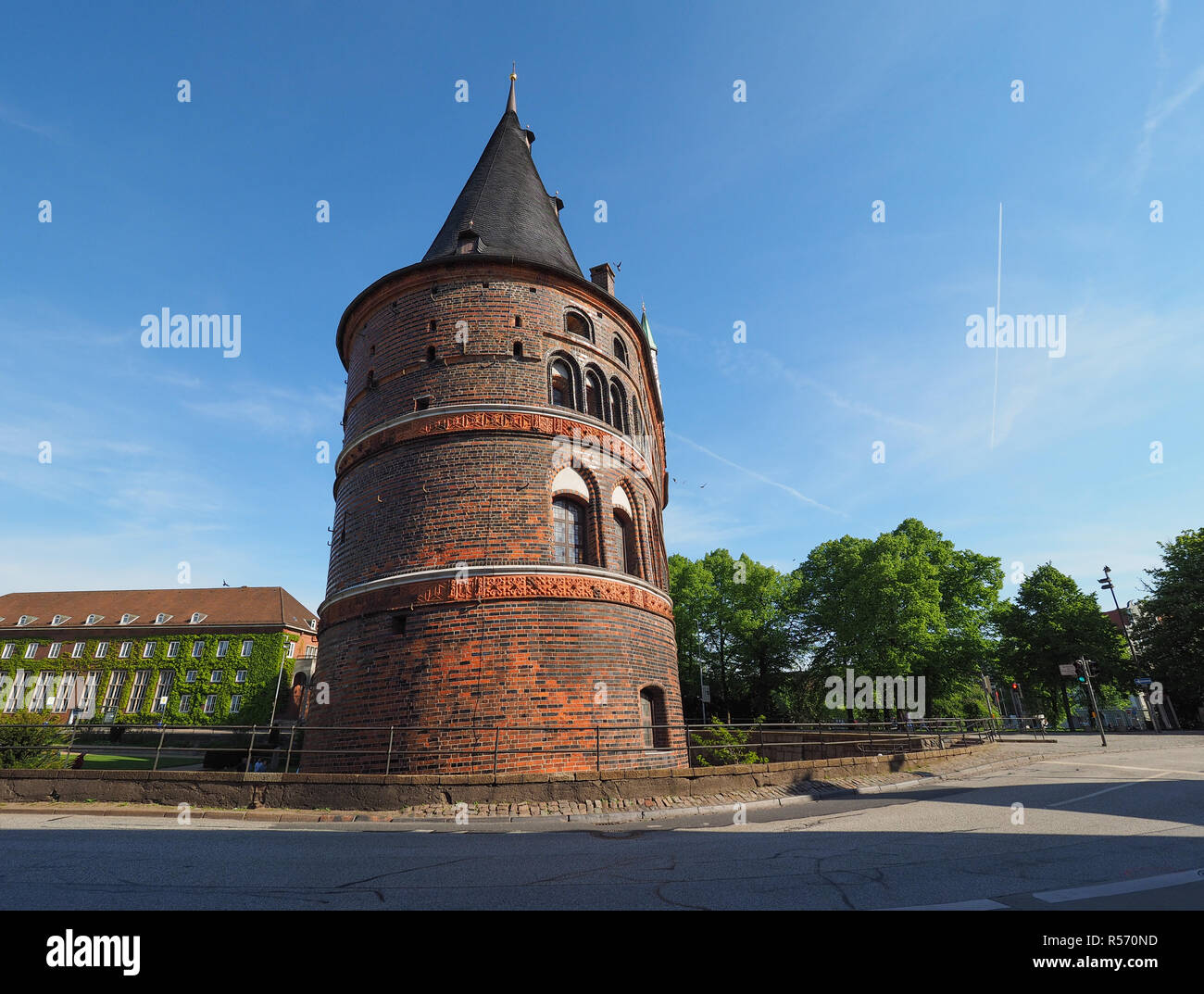 Holstentor (Holsten Gate) in Luebeck Stock Photo - Alamy