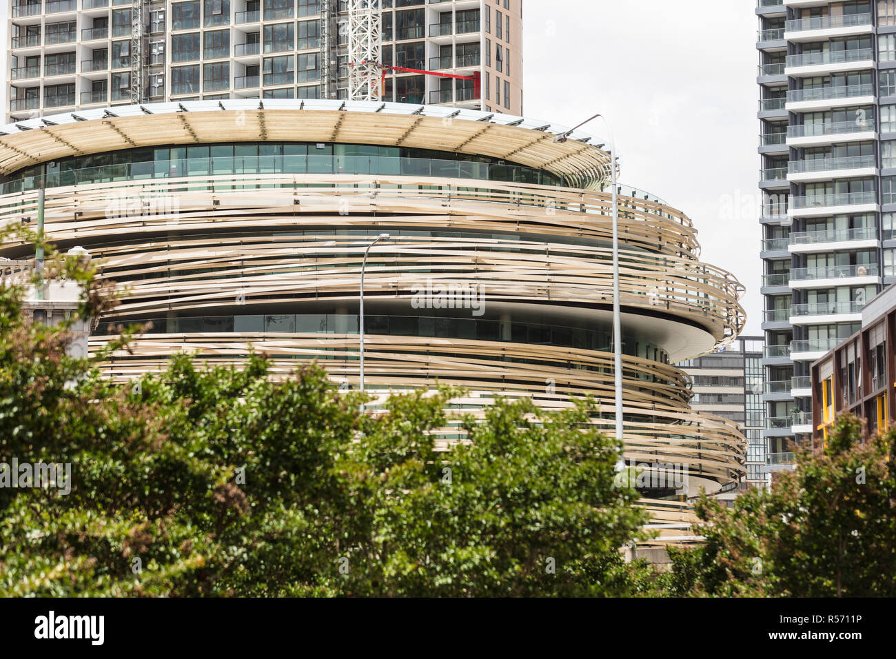 The Exchange in Sydney, a new municipal building designed by Kengo Kuma ...