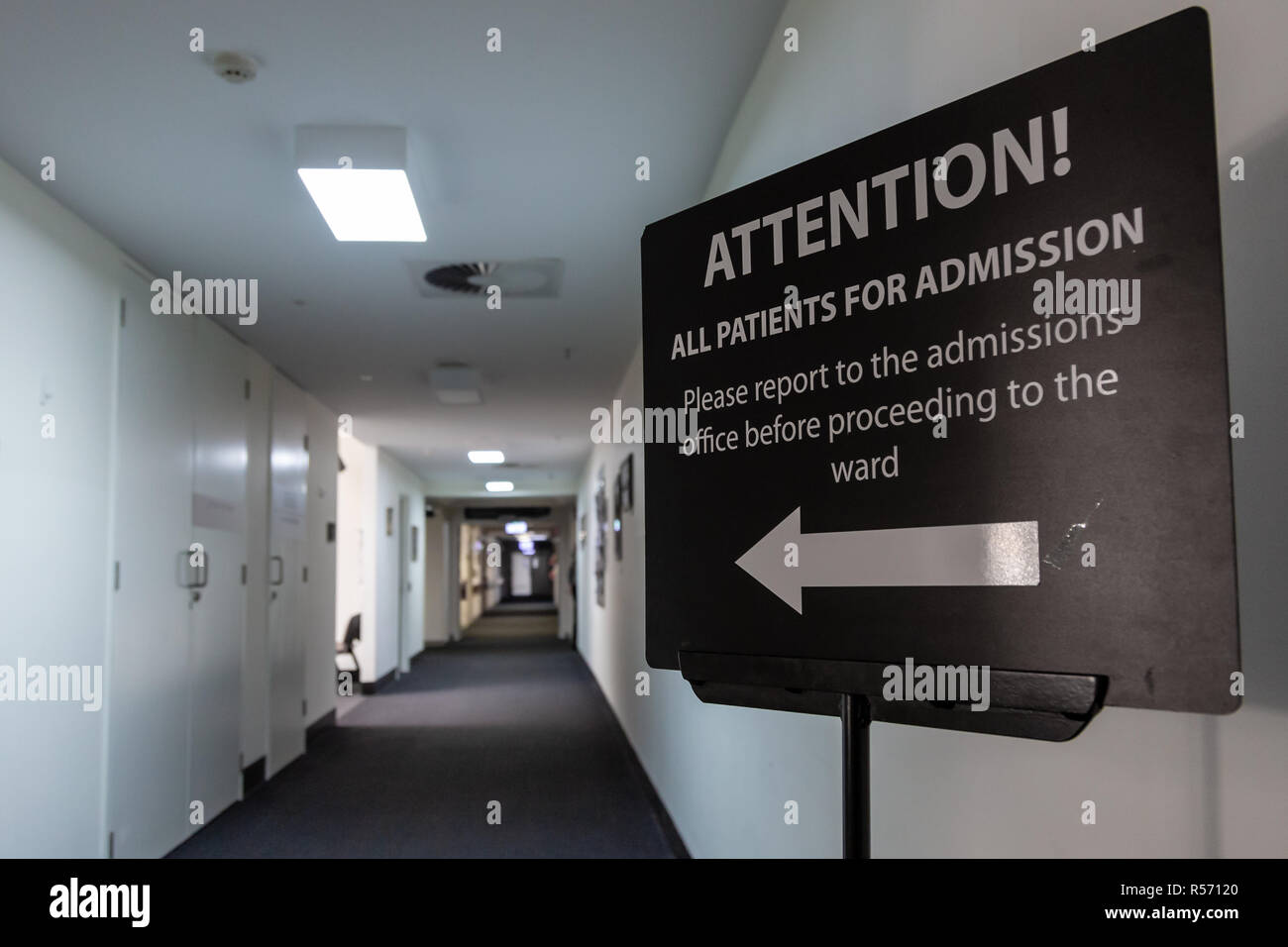 Australian hospital signage hi-res stock photography and images - Alamy
