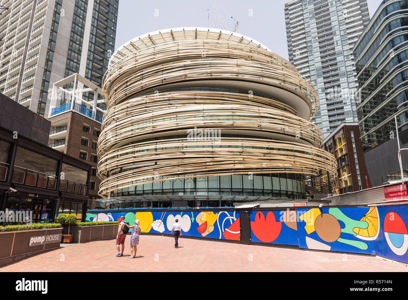The Exchange in Sydney, a new municipal building designed by Kengo Kuma ...