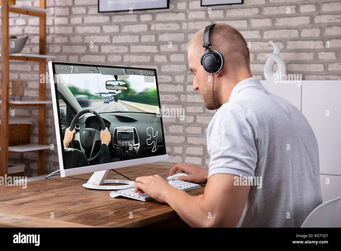 Car computer house hi-res stock photography and images - Alamy