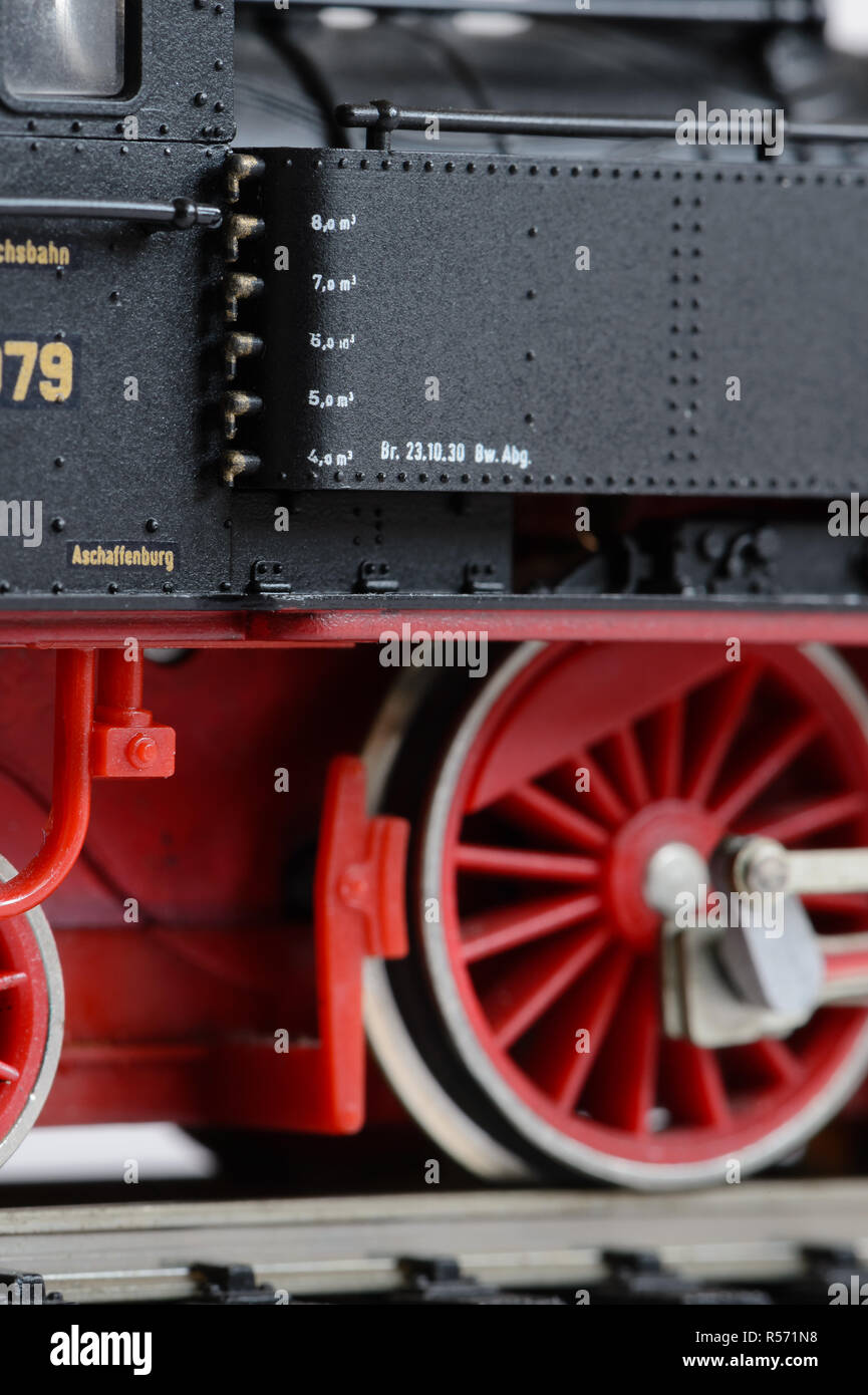 detail of a steam locomotive Stock Photo - Alamy