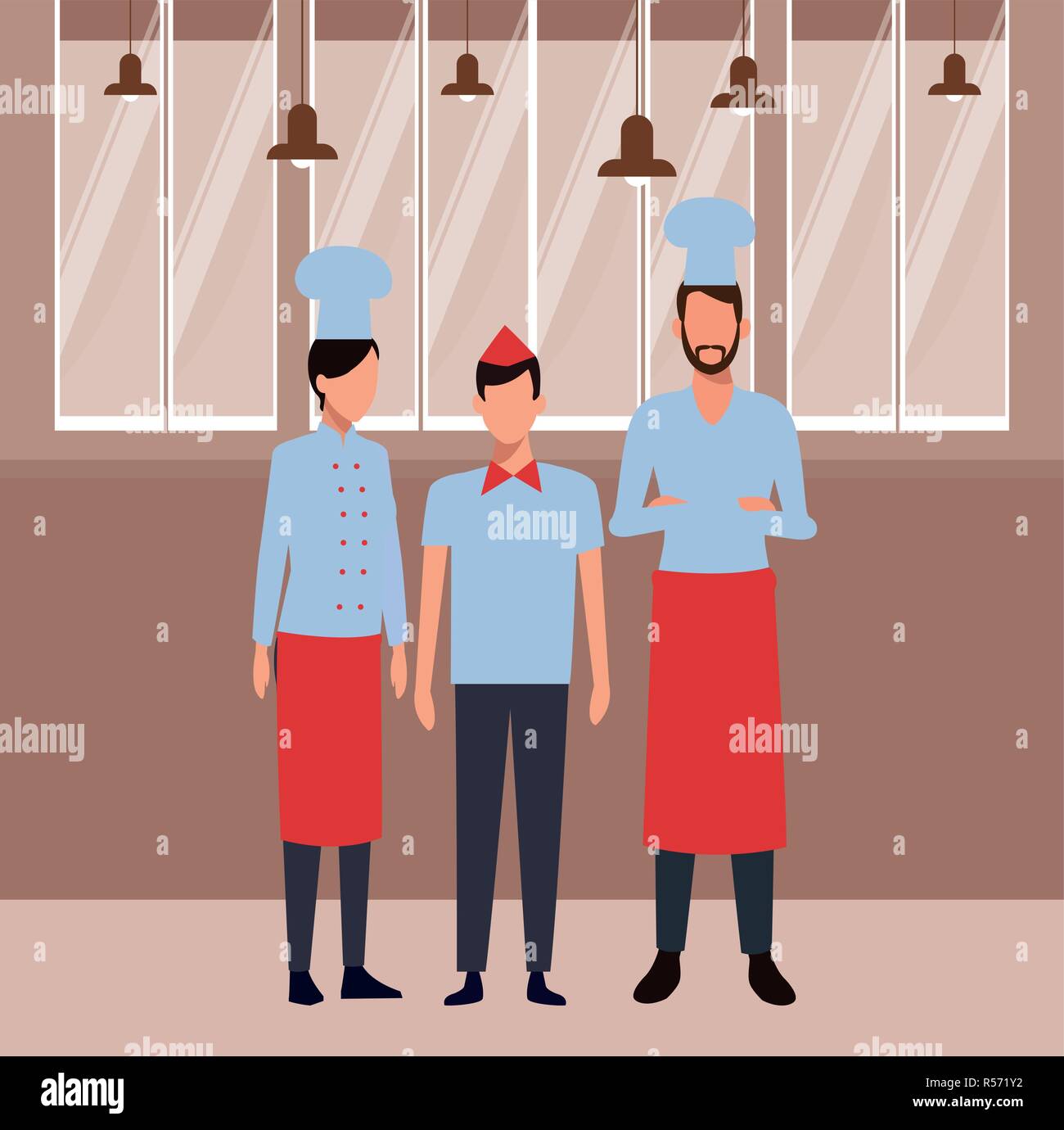 Chef job and occupation Stock Vector Image & Art - Alamy