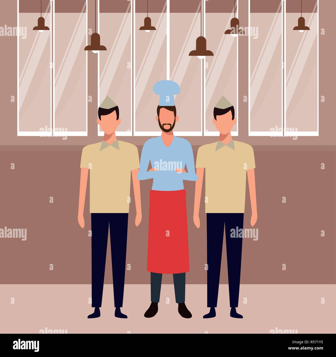 Chef job and occupation Stock Vector Image & Art - Alamy