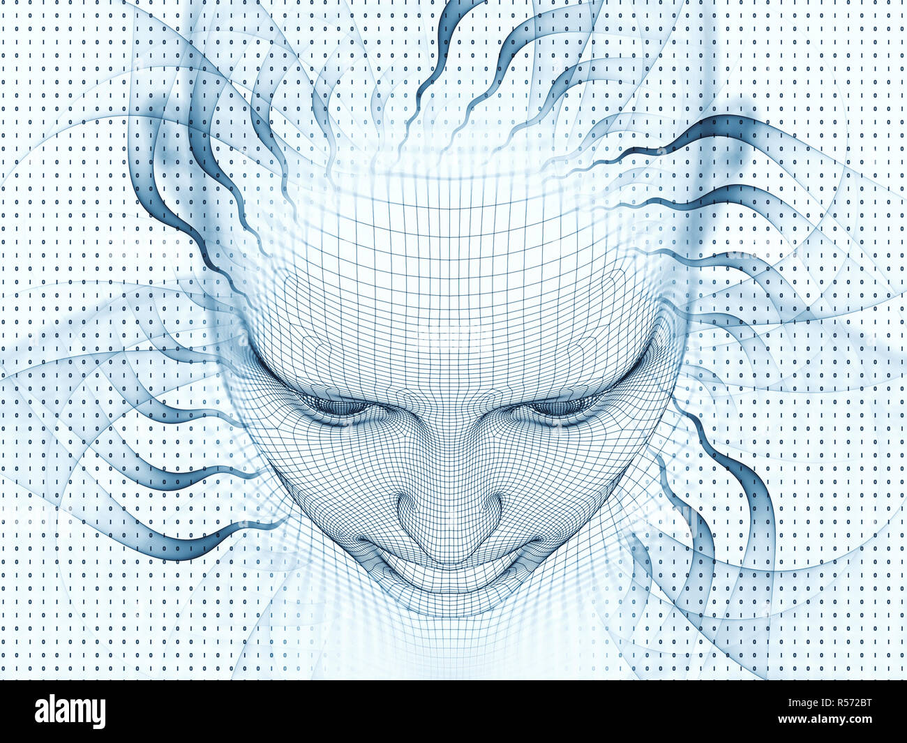 Digital Perspectives of the Mind Stock Photo - Alamy