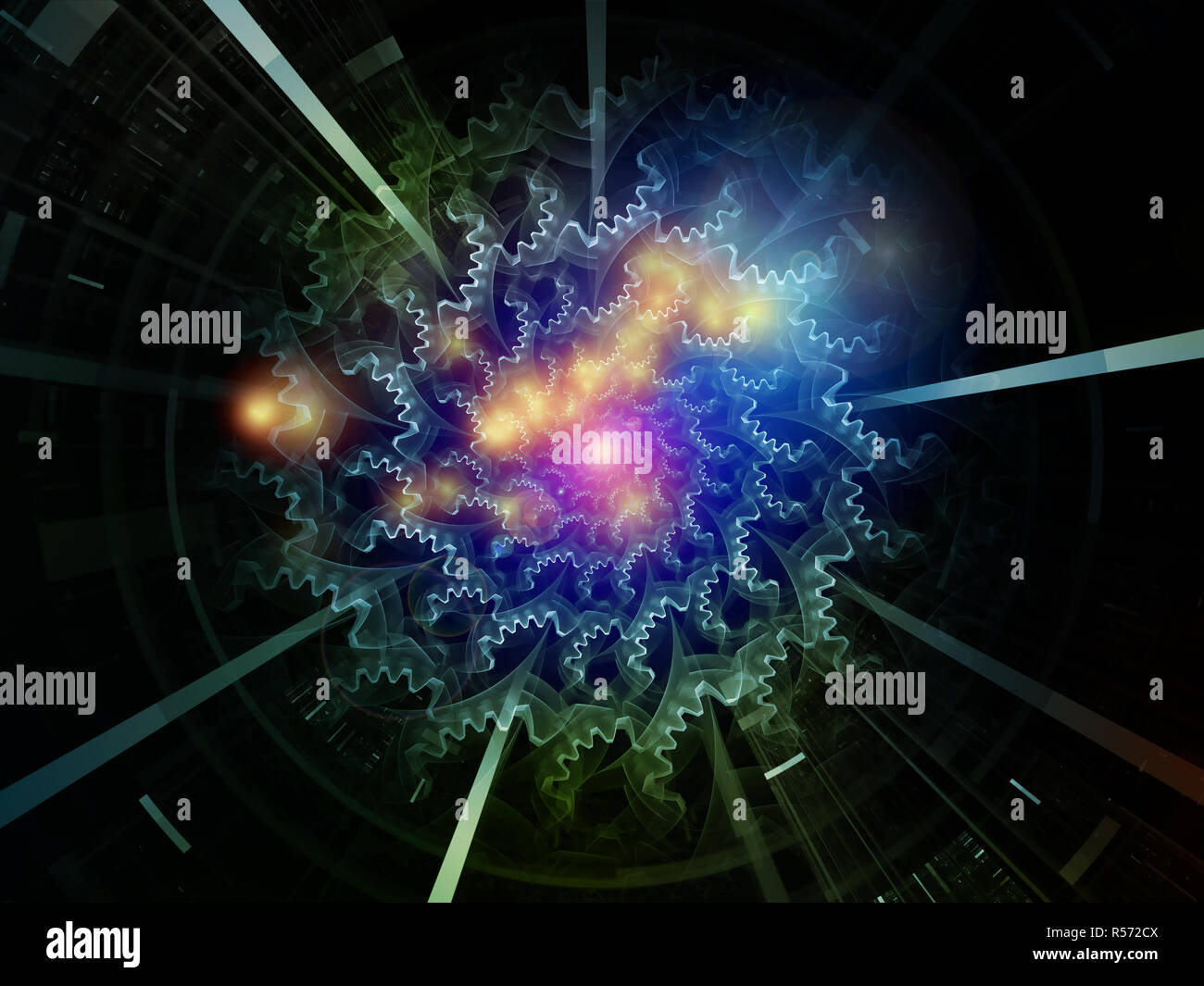 Virtual Space Emitter Stock Photo - Alamy