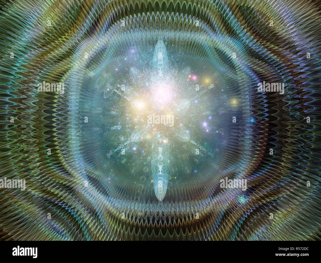 Glow of Space Emitter Stock Photo - Alamy