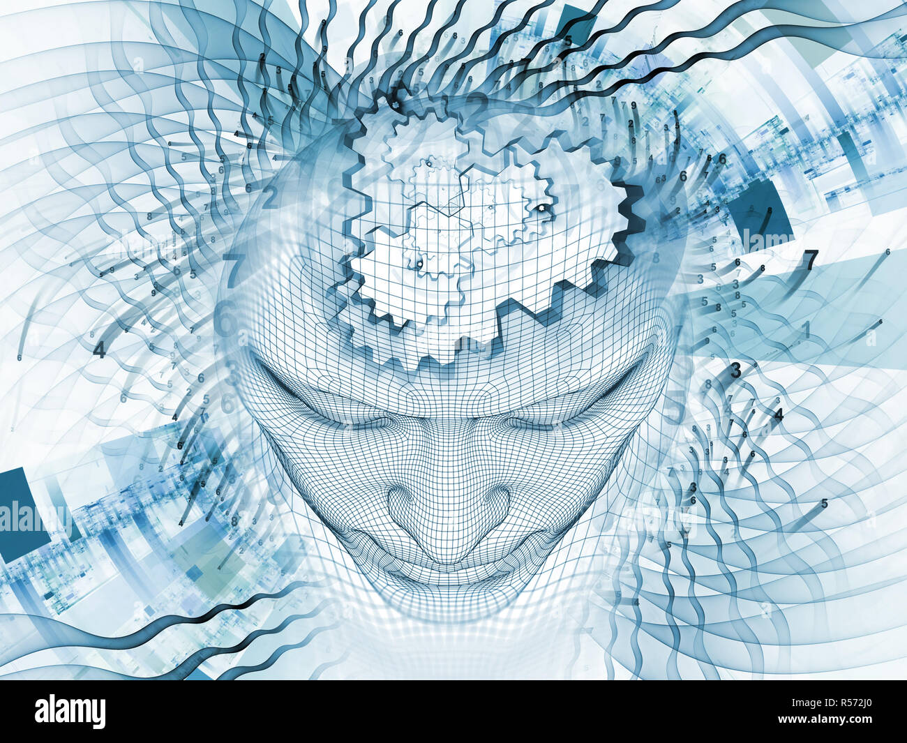 Virtualization of the Mind Stock Photo - Alamy