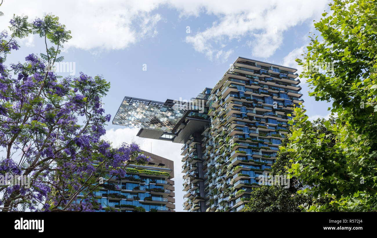 The Award-winning One Central park development in Sydney Stock Photo ...