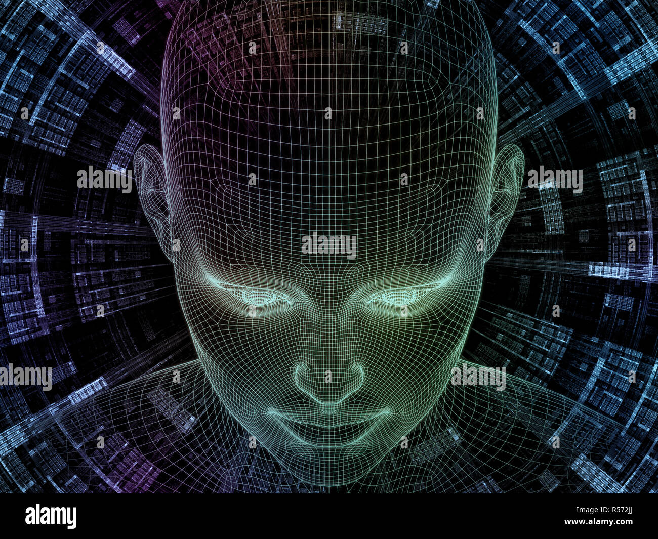 Vision of Digital Identity Stock Photo - Alamy
