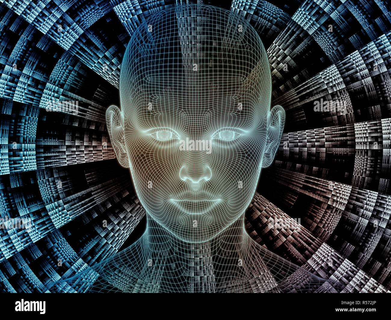 Vision of Digital Identity Stock Photo - Alamy