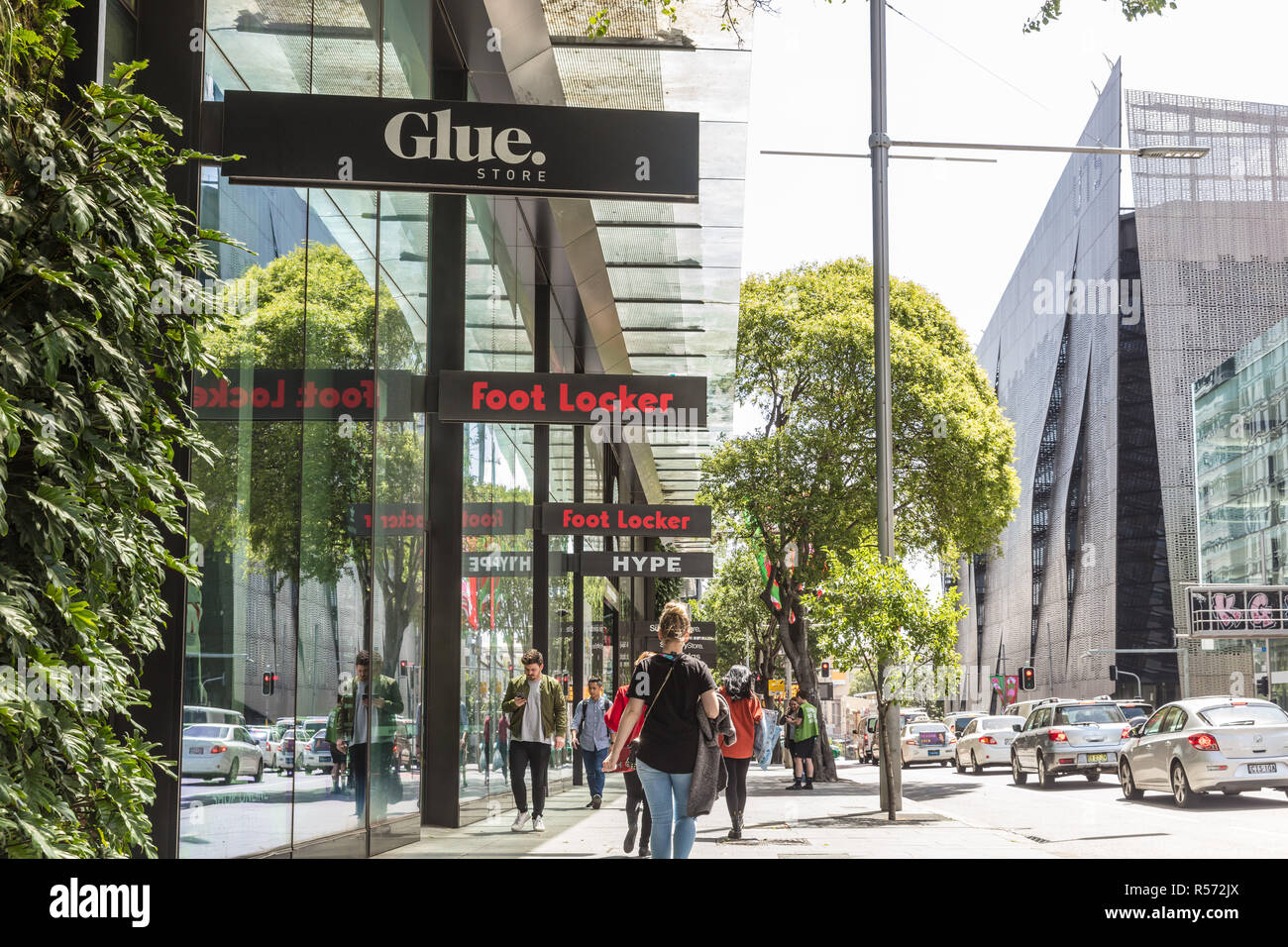 The Award-winning One Central park development in Sydney Stock Photo ...
