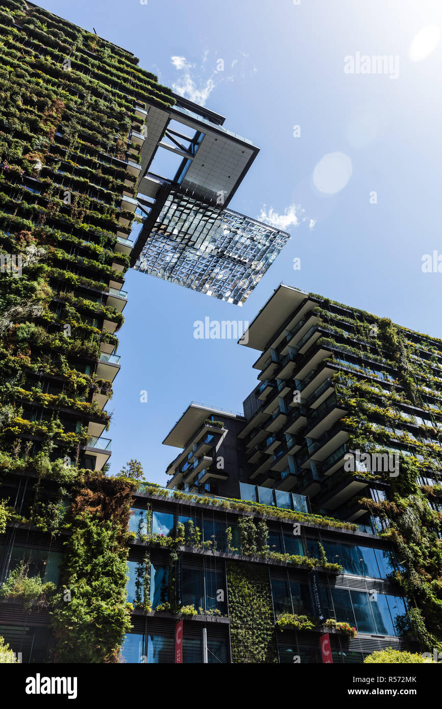 The Award-winning One Central park development in Sydney Stock Photo ...