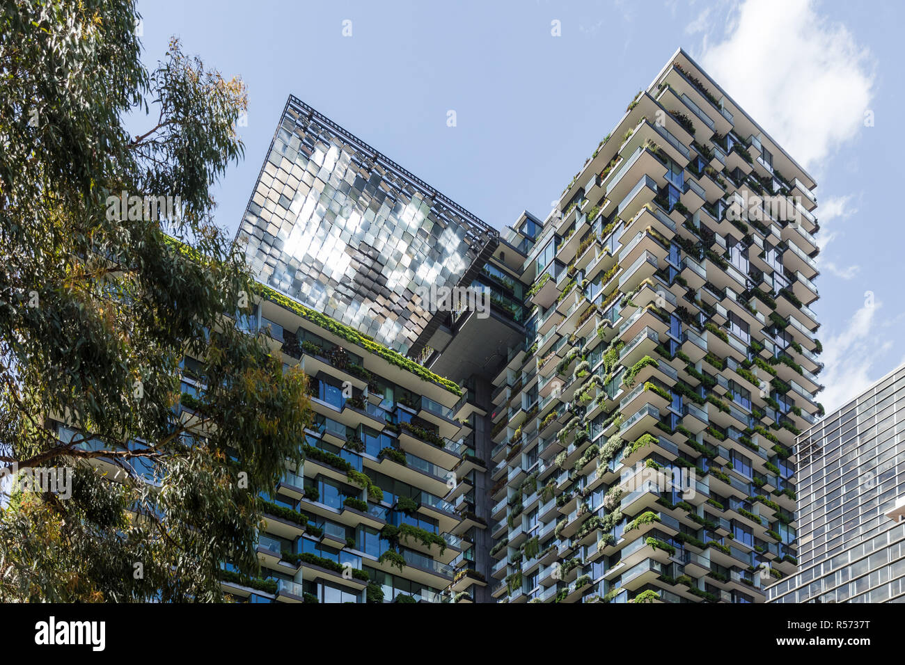 The Award-winning One Central park development in Sydney Stock Photo ...