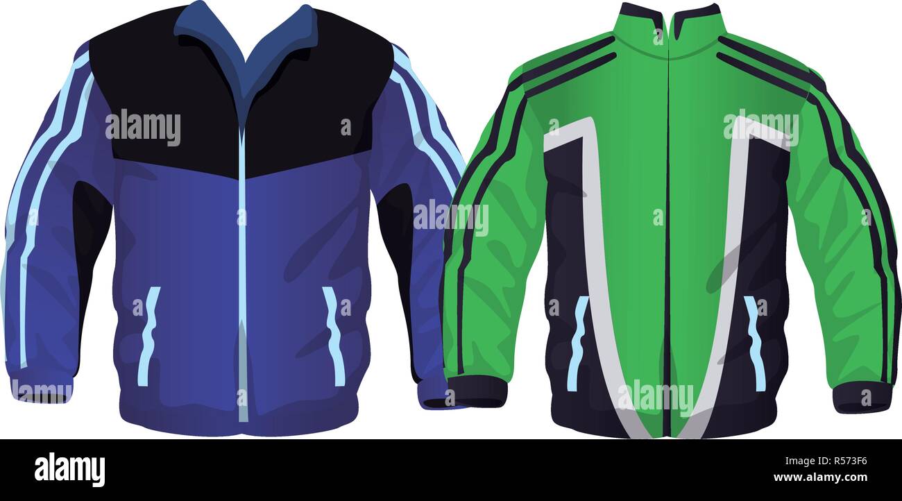 Sport fitness jackets Stock Vector Image & Art - Alamy