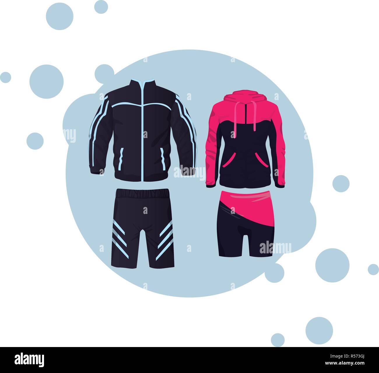 Sport fitness suit Stock Vector Image & Art - Alamy