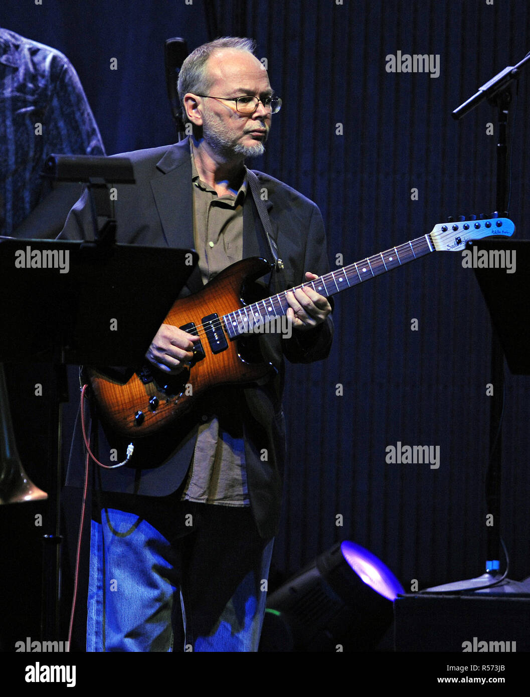 Walter Becker with Steely Dan performs in concert at the Seminole Hard ...