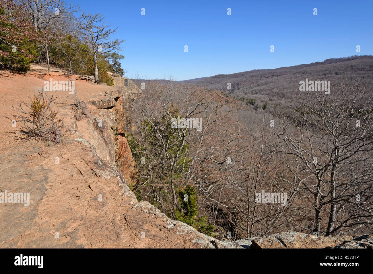 View from a Mountain cliff Stock Photo - Alamy