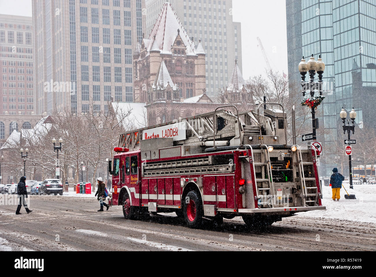 City of boston fire department hi-res stock photography and images - Alamy
