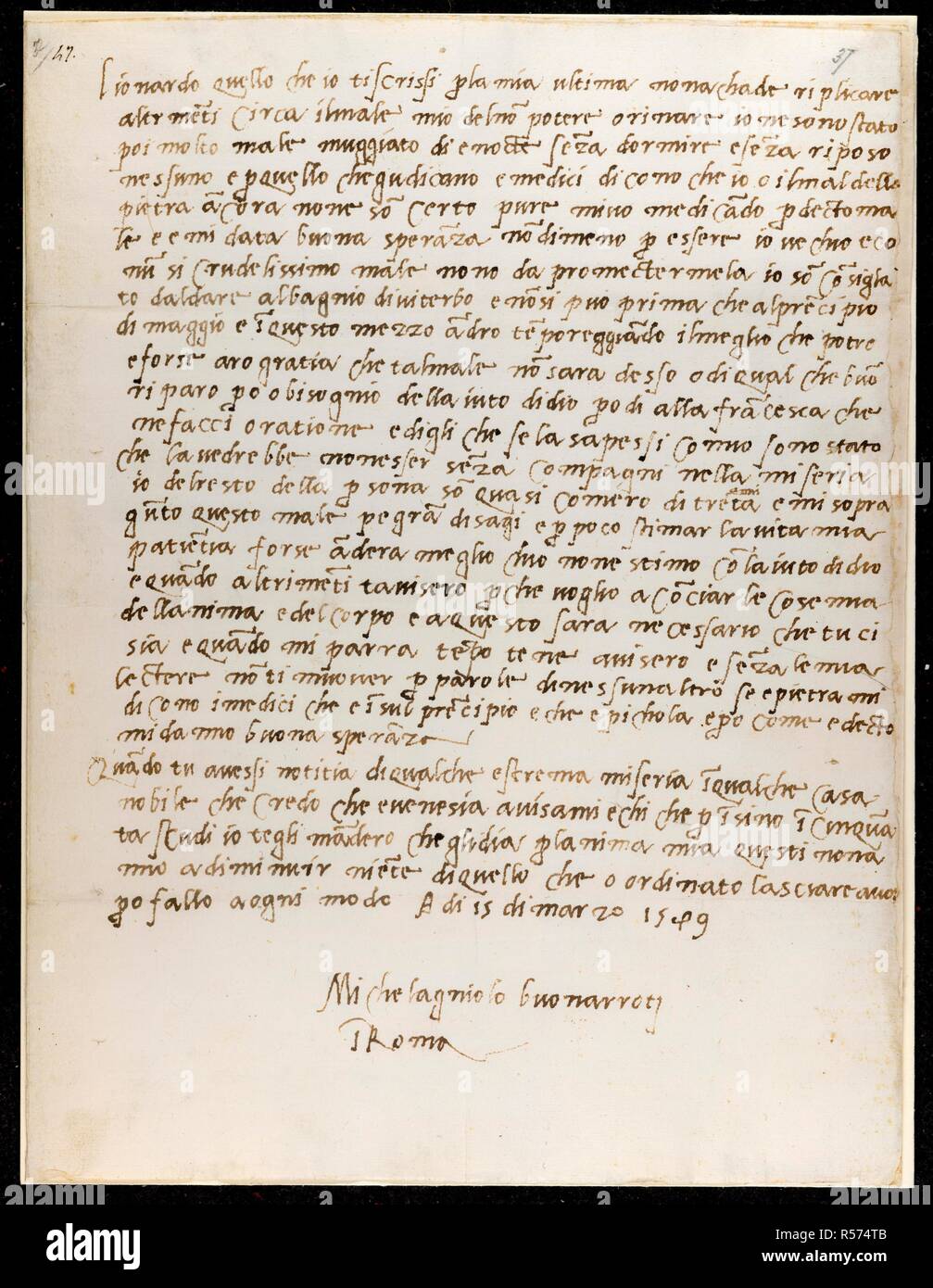 Autograph letters hi-res stock photography and images - Alamy