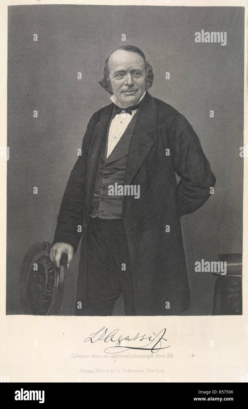 Louis agassiz portrait hi-res stock photography and images - Alamy