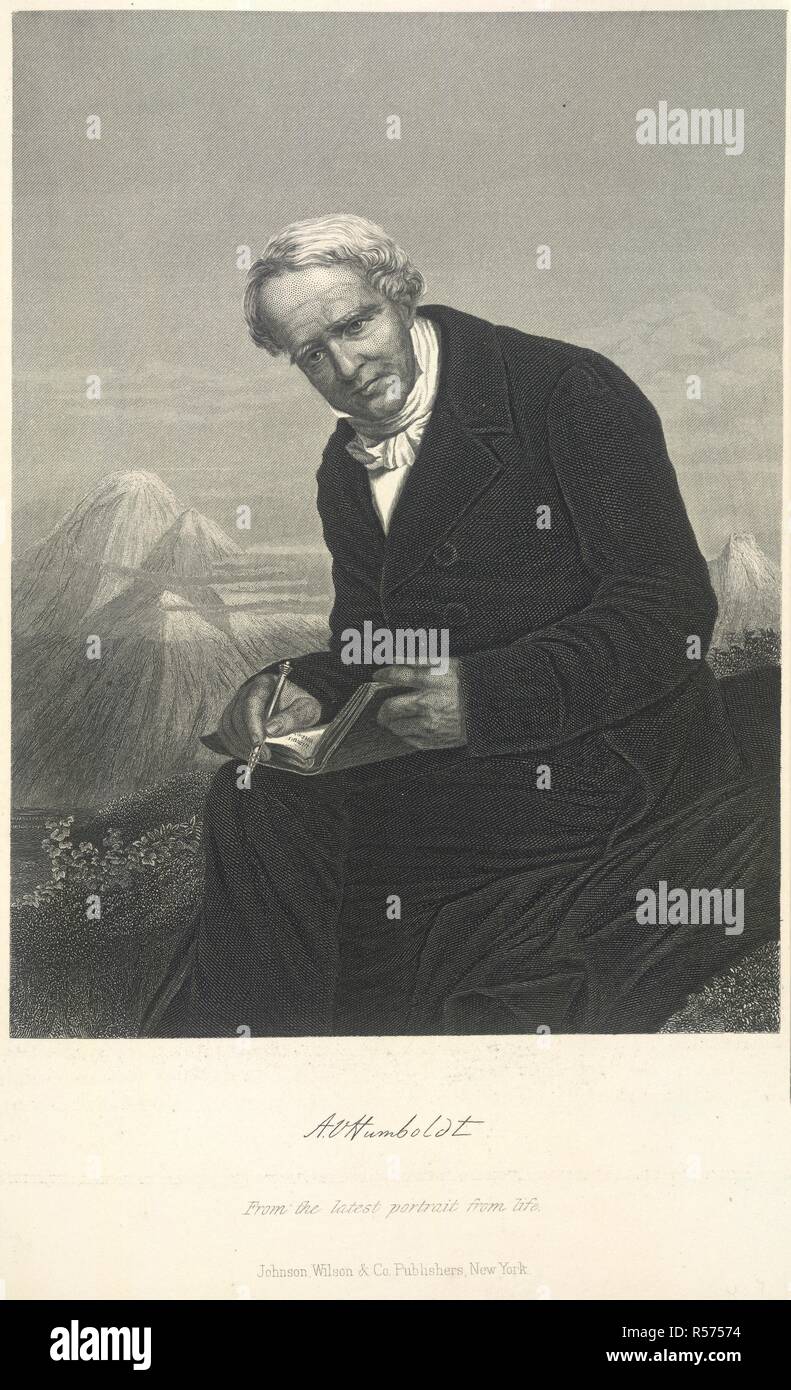 Alexander von humboldt portrait hi-res stock photography and images - Alamy