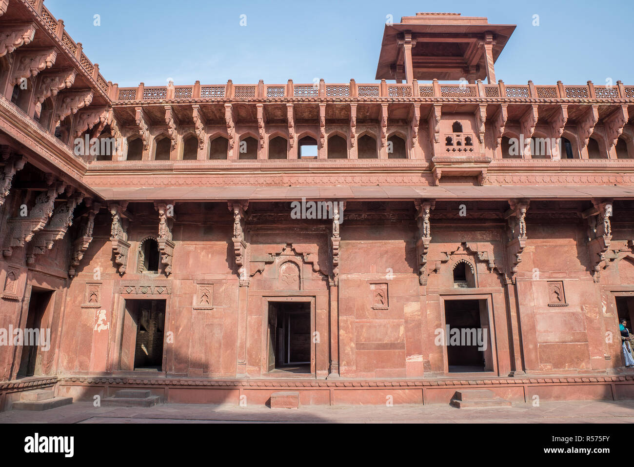 Inside agra fort hi-res stock photography and images - Alamy