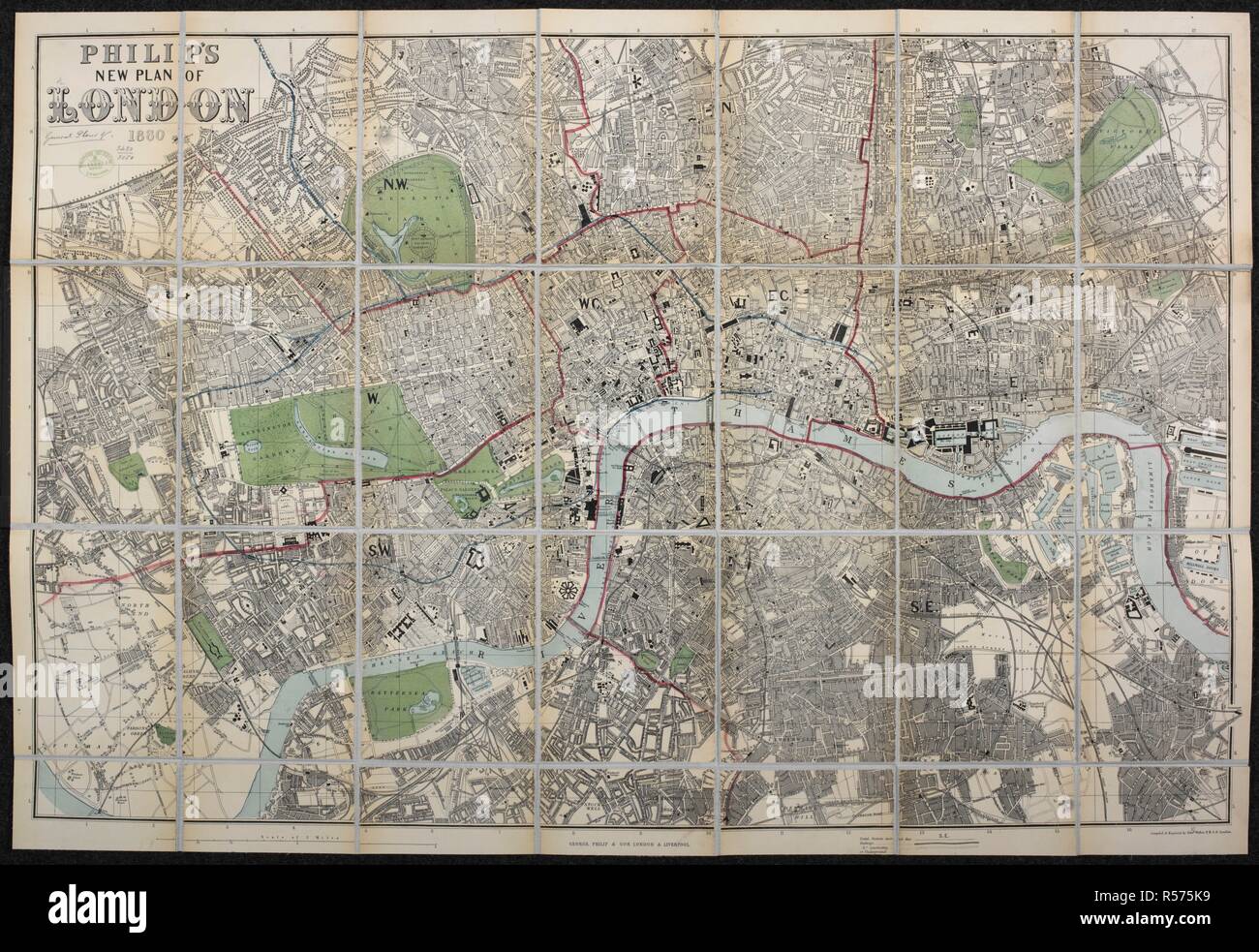 Maps Of London Detailed Map Of London In English Maps Of London