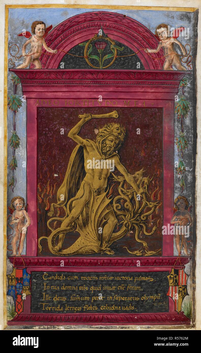 Hercules slaying the hydra hi-res stock photography and images - Alamy