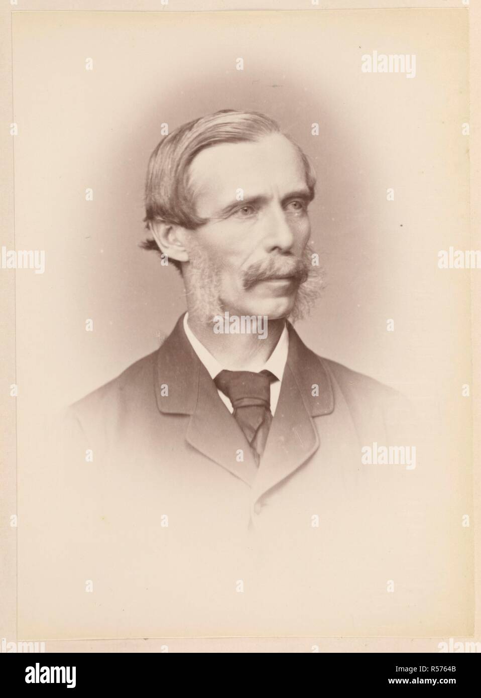 Head and shoulders vignette portrait of Sir Augustus Rivers Thompson ...
