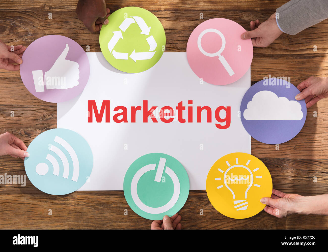 Marketing Strategy Concept Stock Photo - Alamy