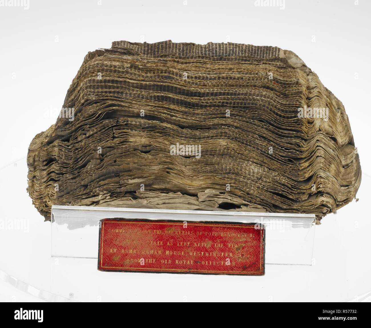 This MS., much burnt and shrivelled in the fire of 1731, has not been ...