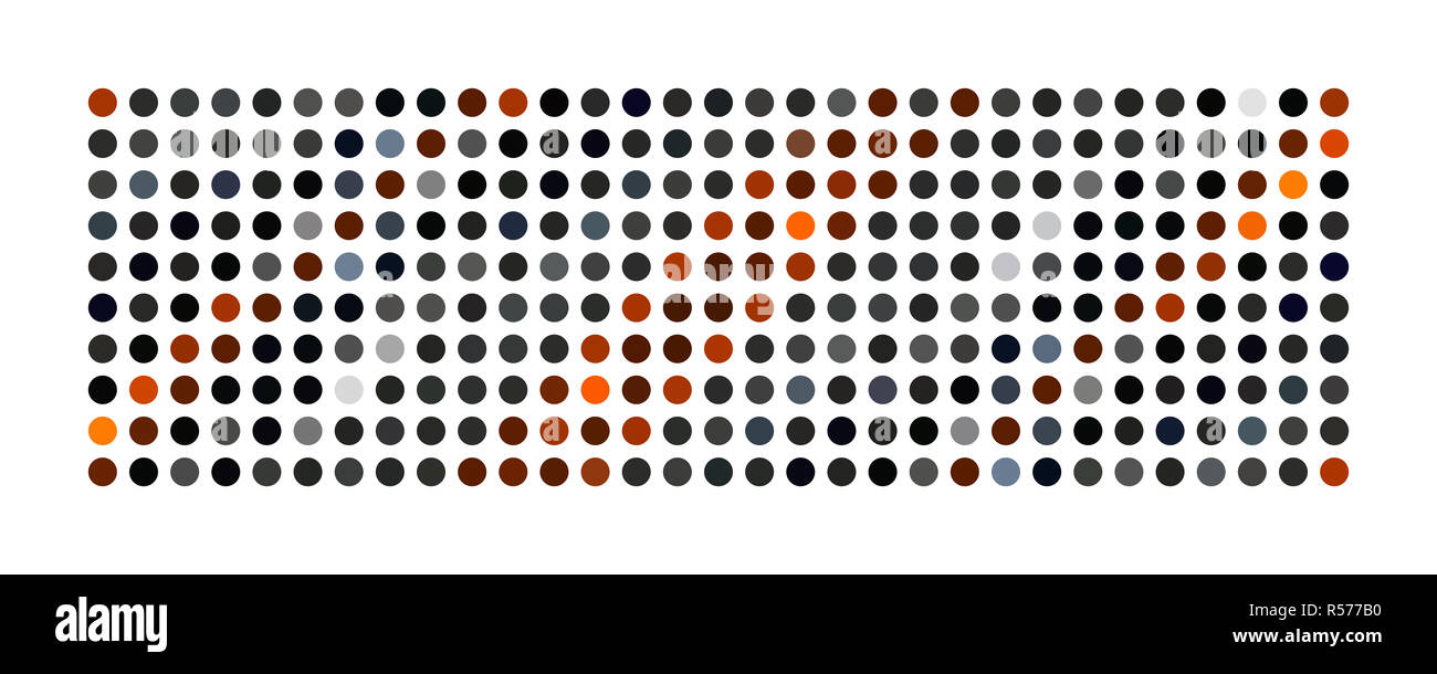Abstract modern dot panorama design background illustration Stock Photo ...