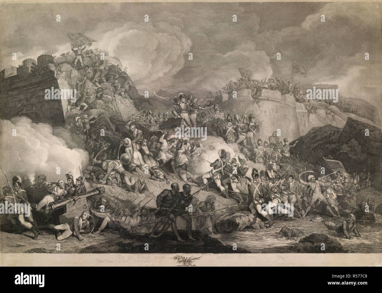 The storming of Seringapatam. 1802. The storming of Seringapatam, in ...