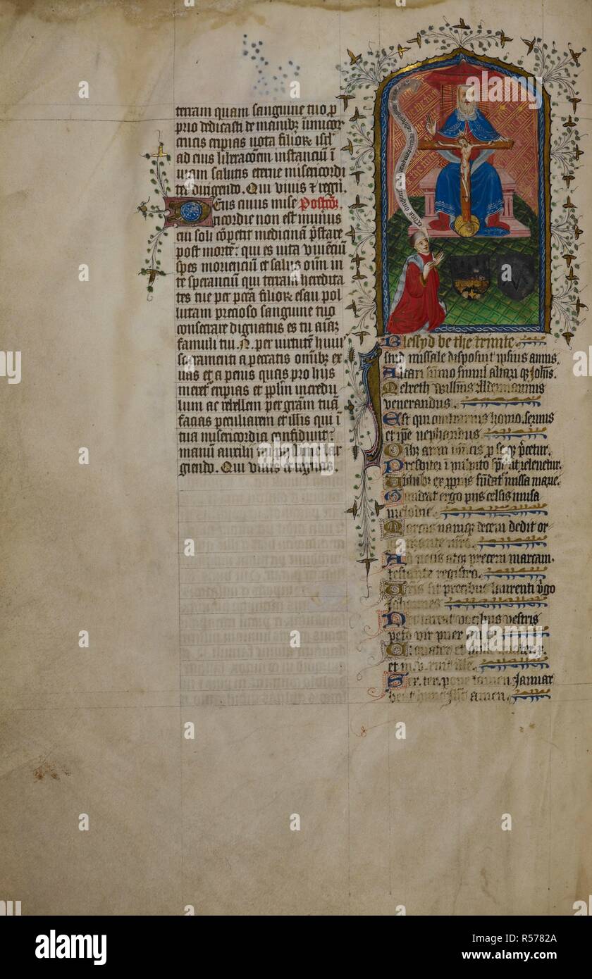 Crucifixion with a donor hi-res stock photography and images - Alamy