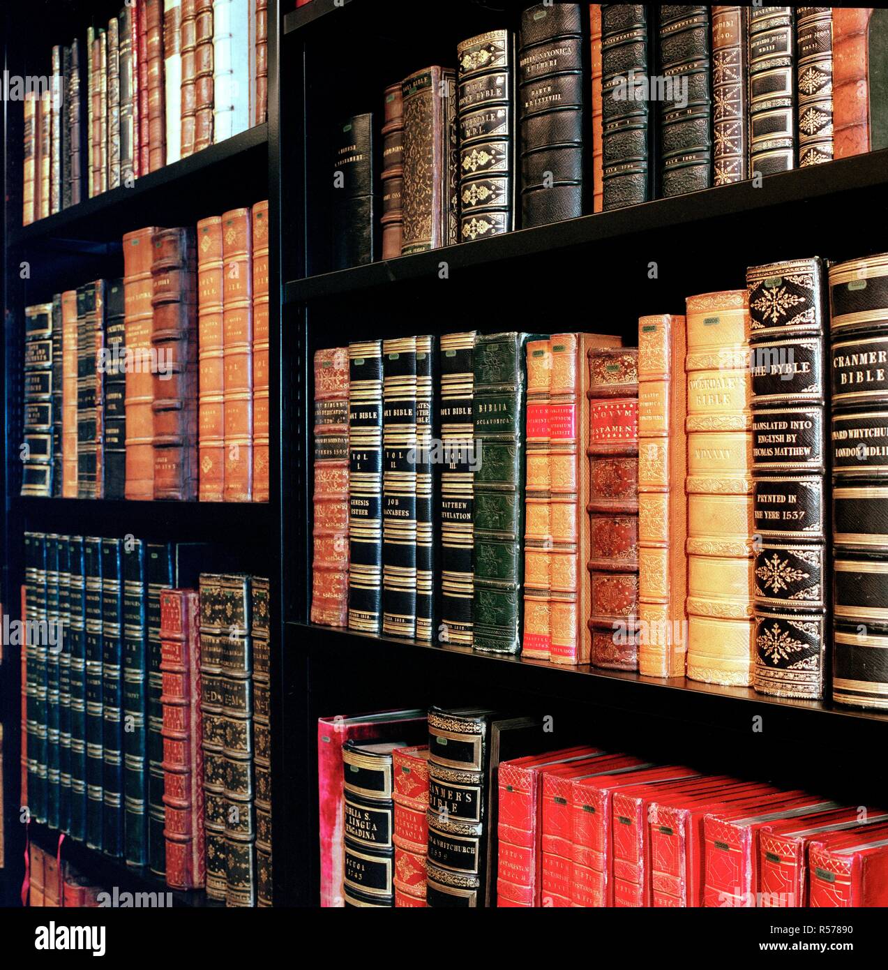 British Library King's Library. [Photographs of the British Library ...