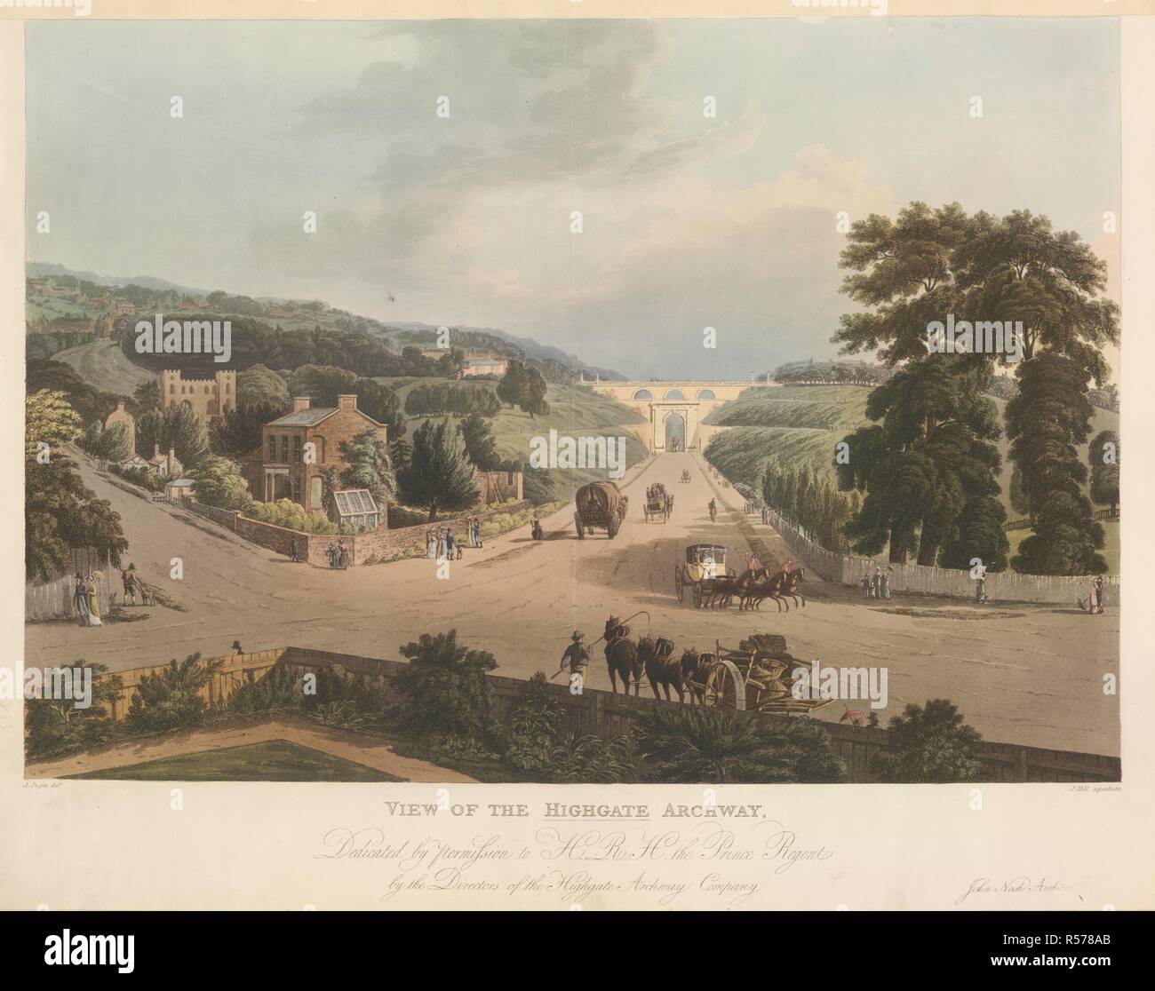 Highgate archway hi-res stock photography and images - Alamy