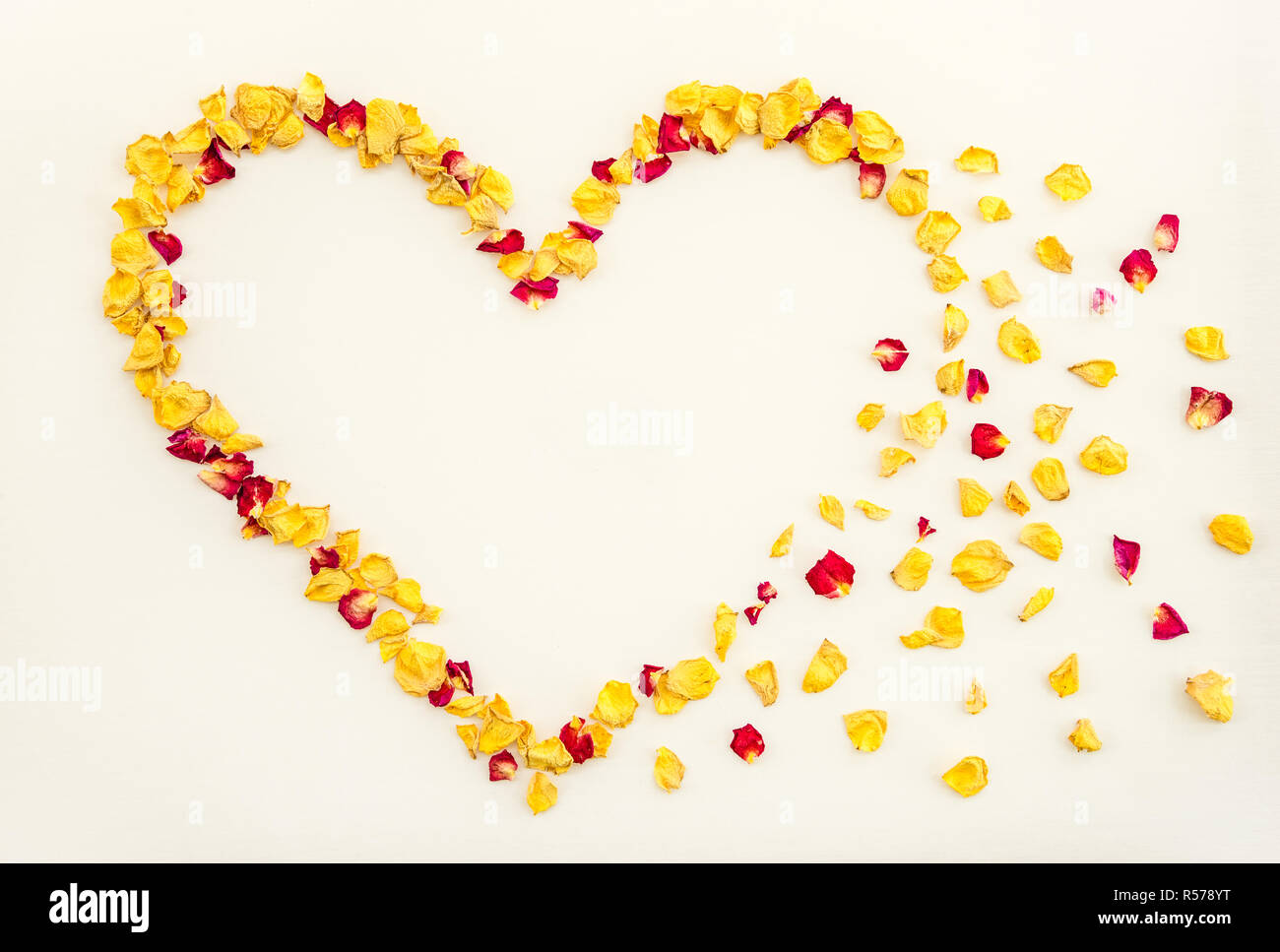 Red Rose Broken Heart High Resolution Stock Photography and Images - Alamy