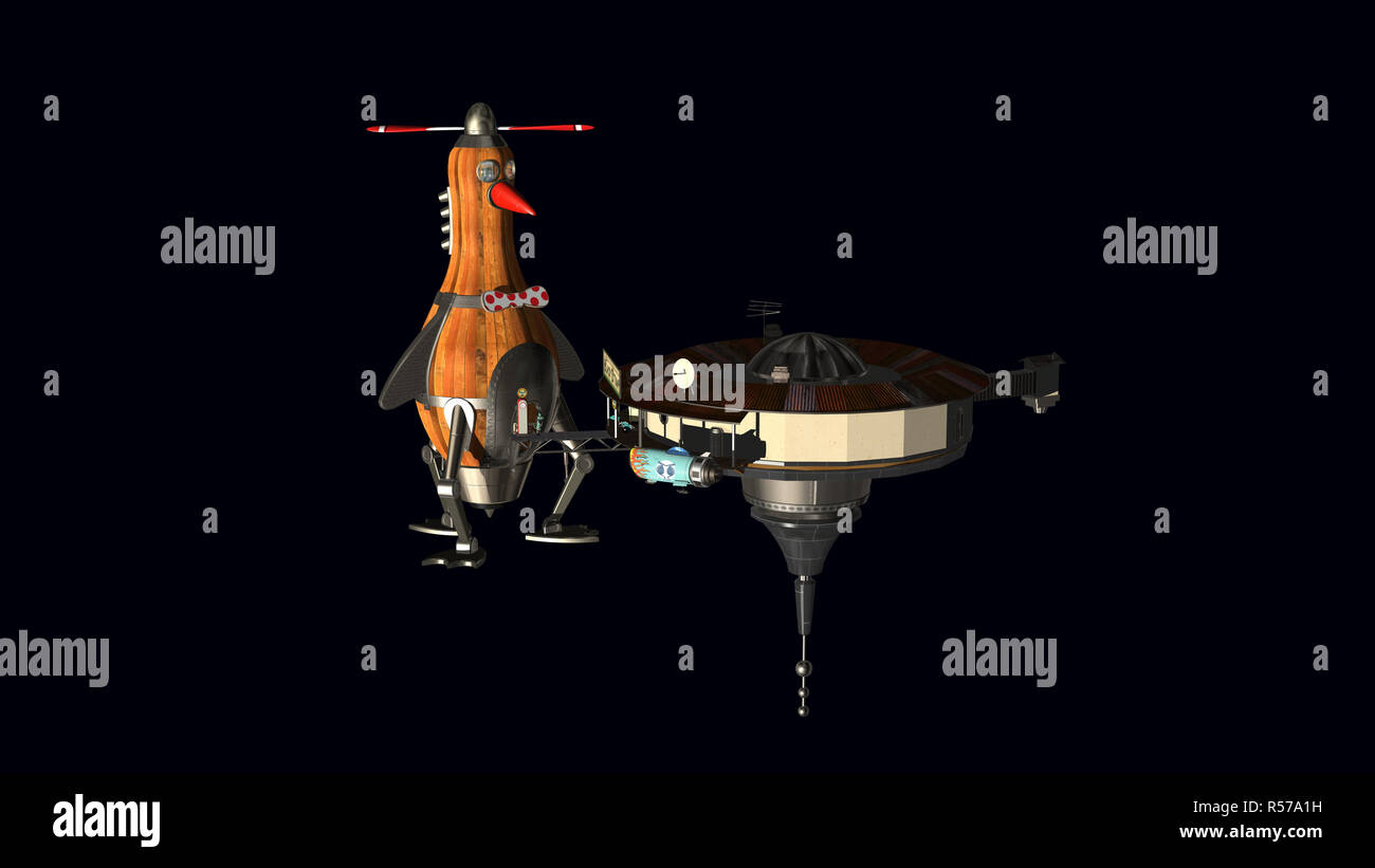 orbital station in space Stock Photo - Alamy