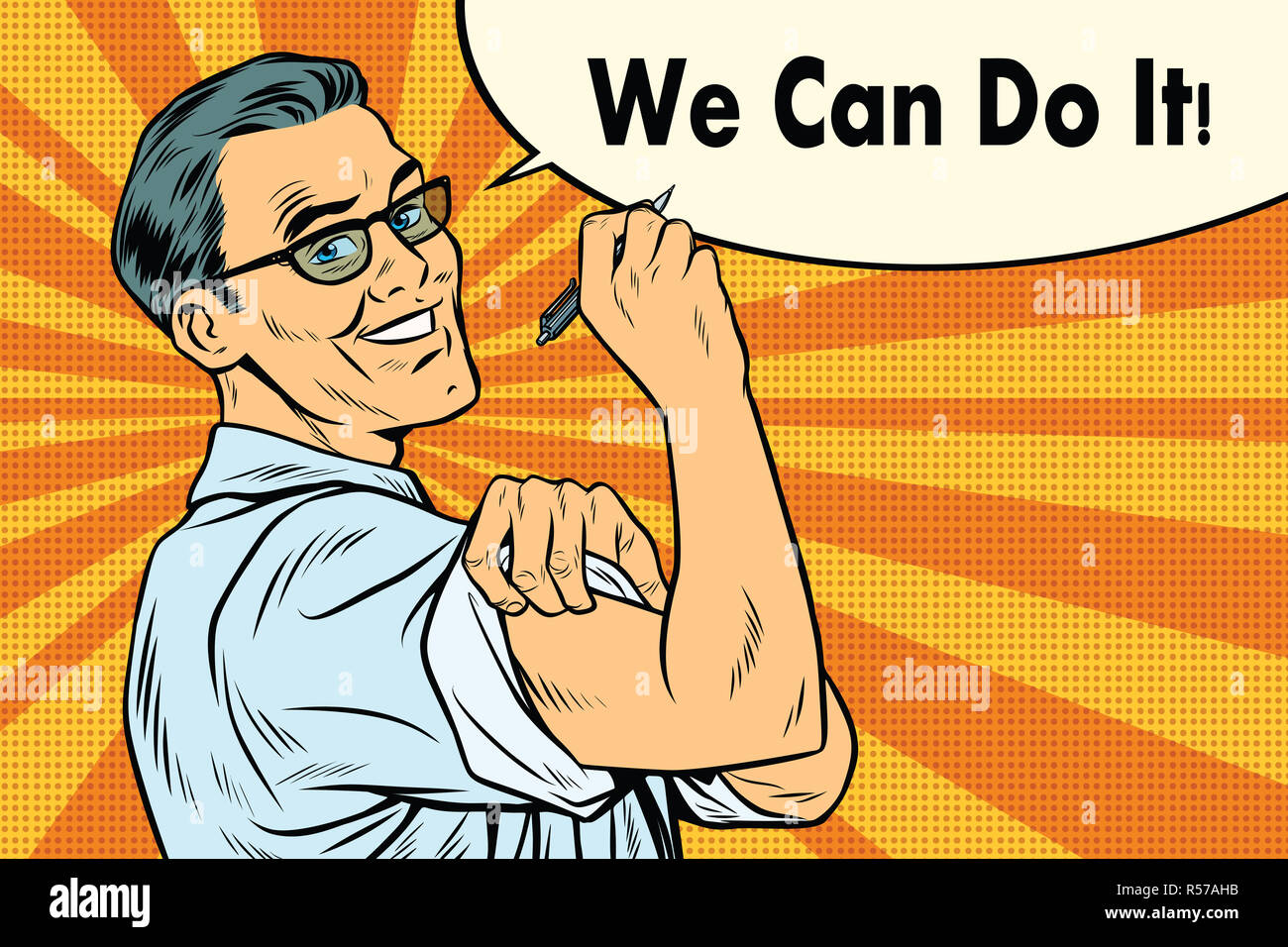 Engineer we can do it Stock Photo - Alamy