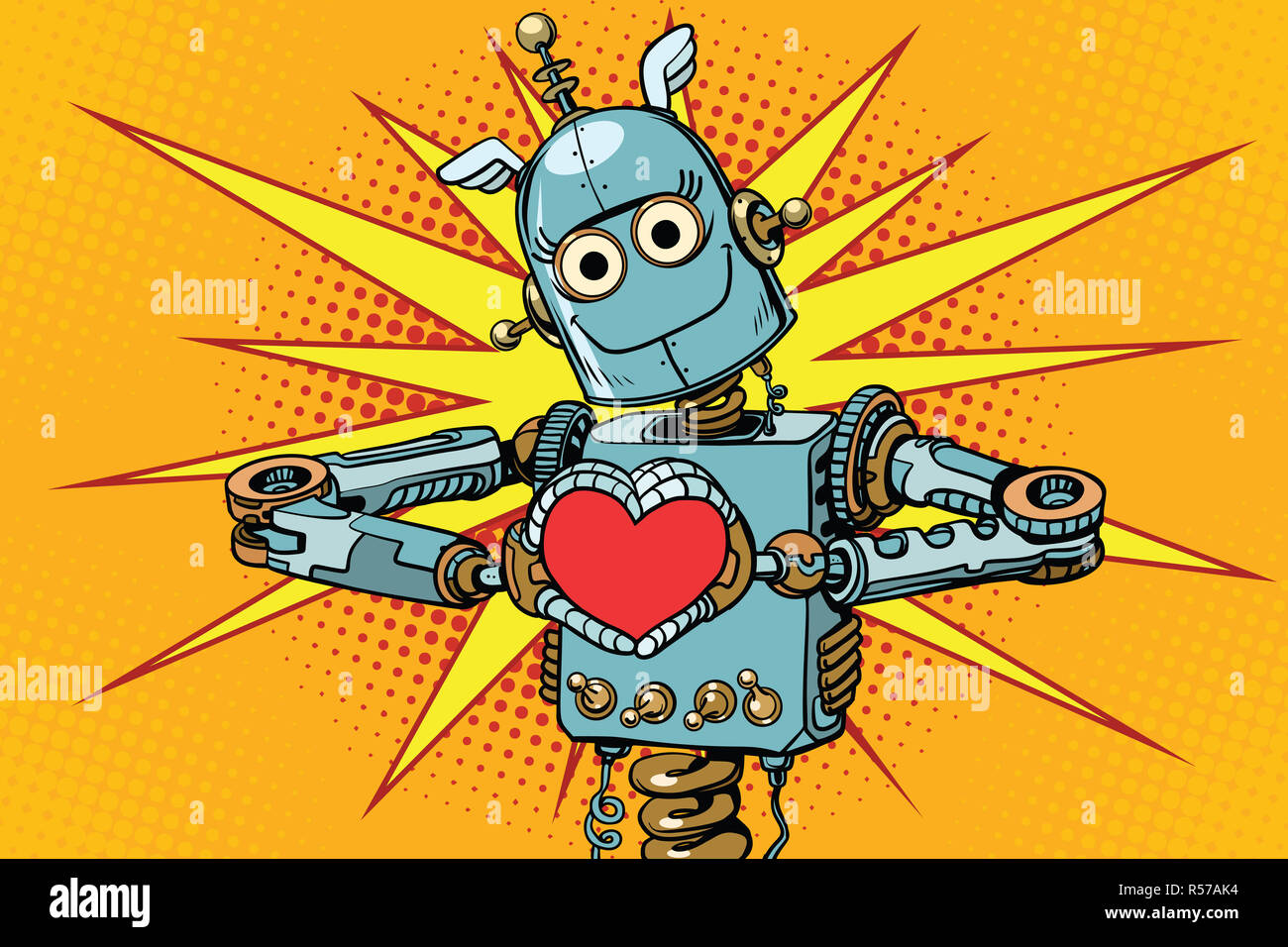 Cute Robot Love Wallpaper 410 Robot Love Ideas | Robot, Robot Art,