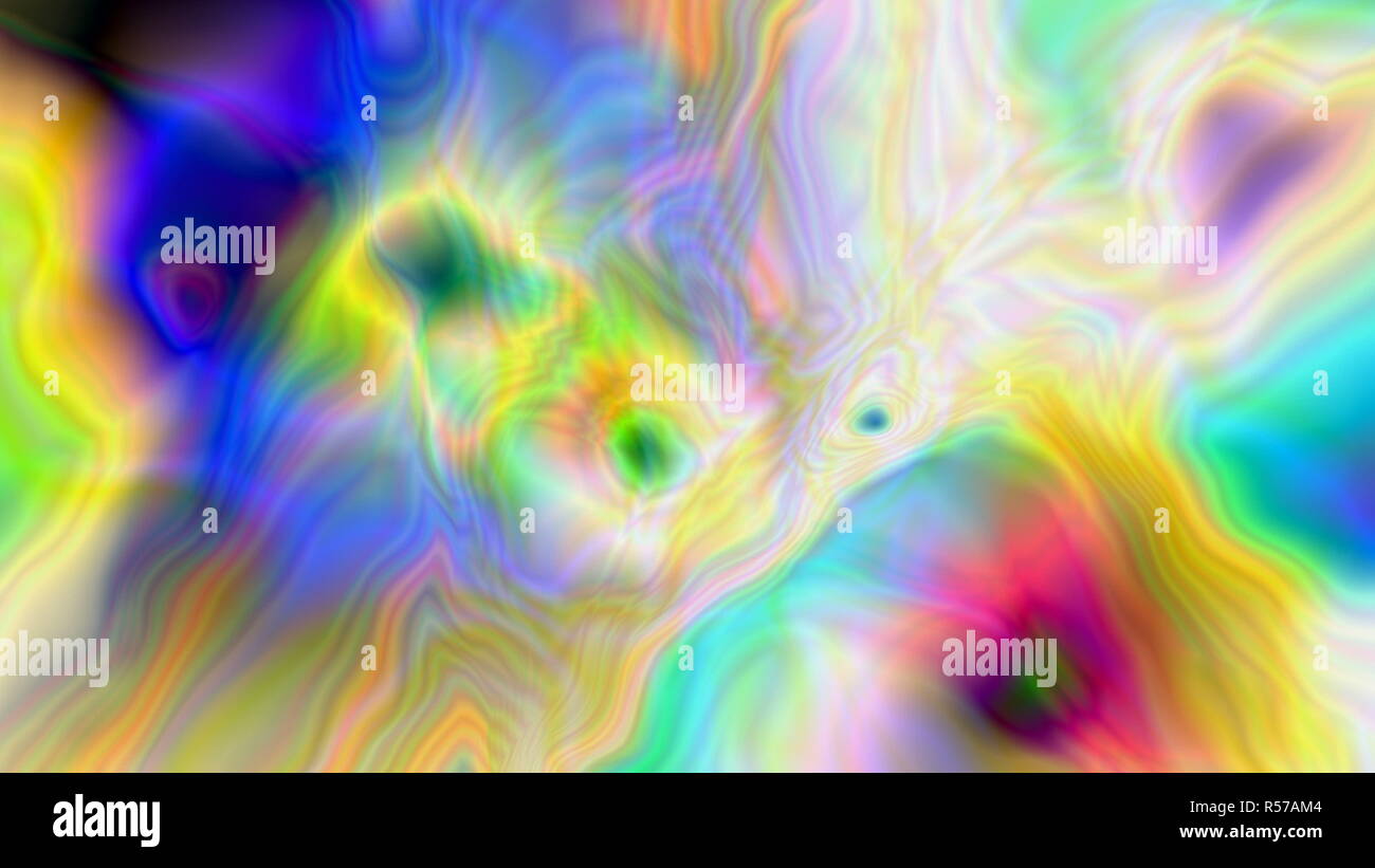 Abstract psychedelic art. 3d rendering background Stock Photo - Alamy