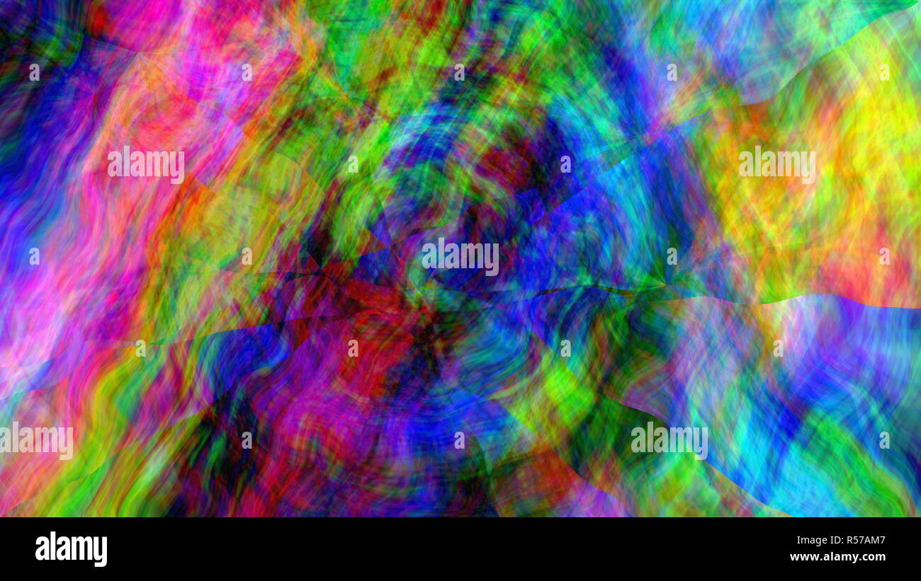 Abstract psychedelic art. 3d rendering background Stock Photo - Alamy