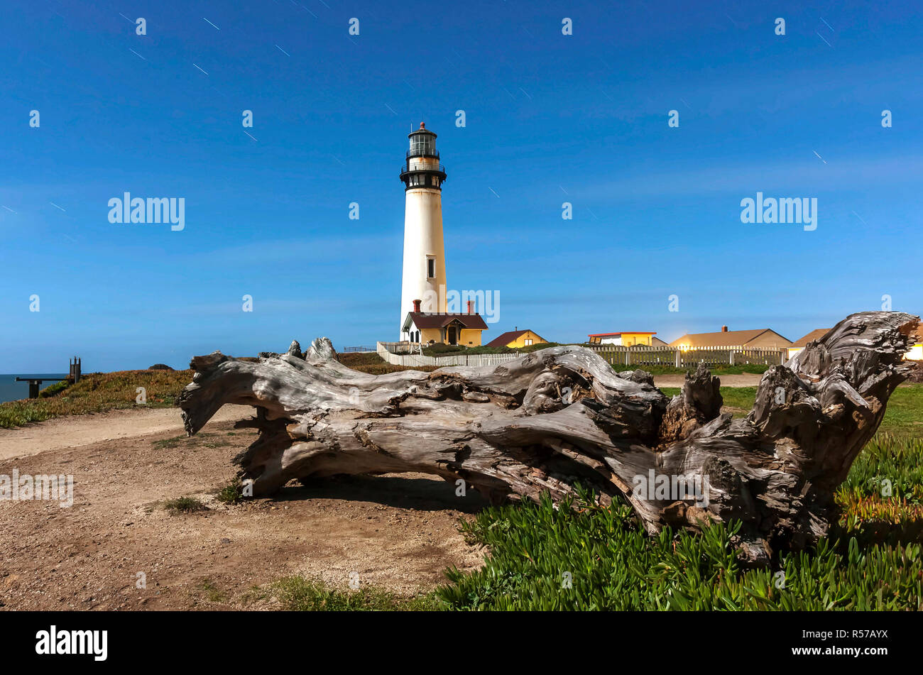 Pigeon Point Lighthouse Stock Photo - Alamy