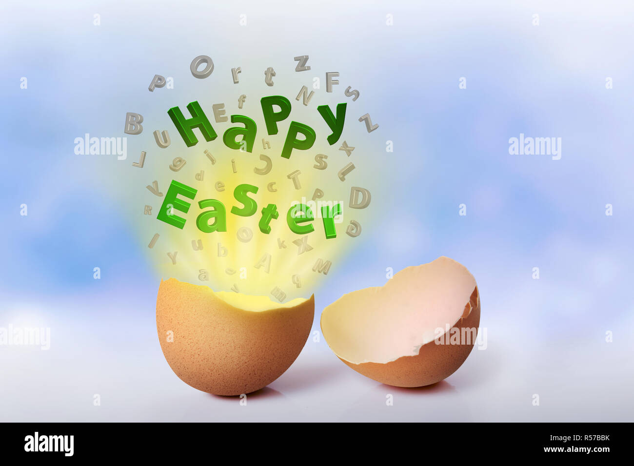 Cracked egg illustration hi-res stock photography and images - Alamy
