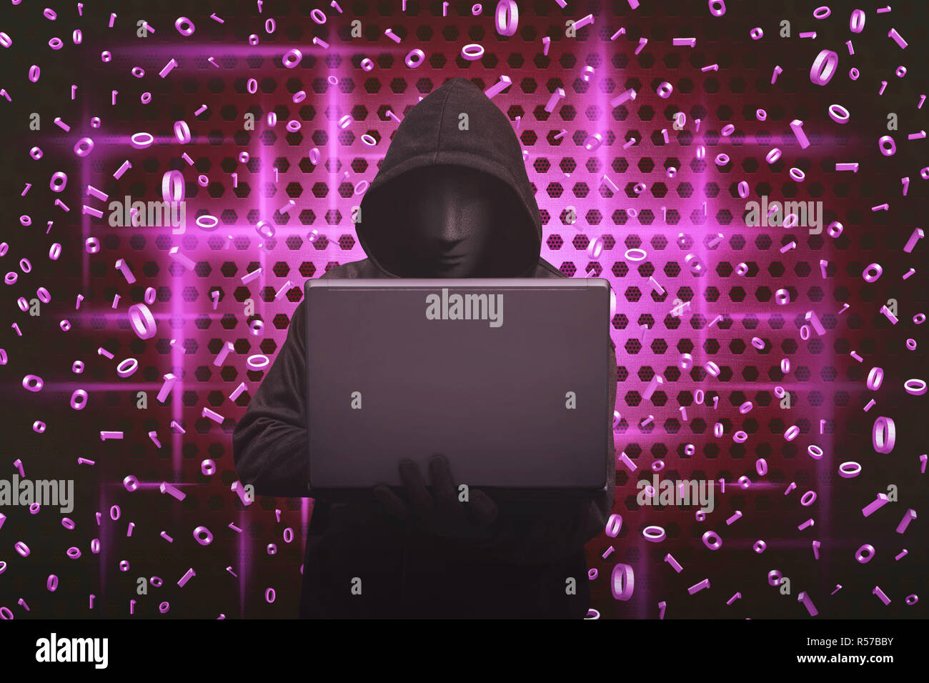 Hand wearing black glove holding hi-res stock photography and images ...